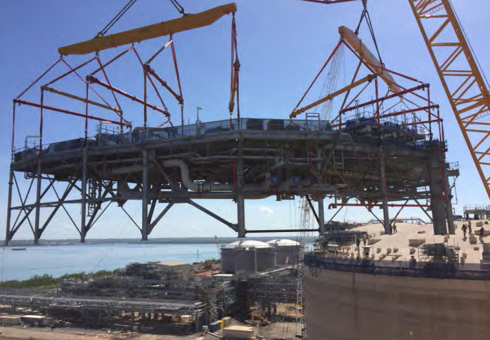 Inpex Ichthys Cryogenic Tanks Platform Lifts - Alliance Engineering ...